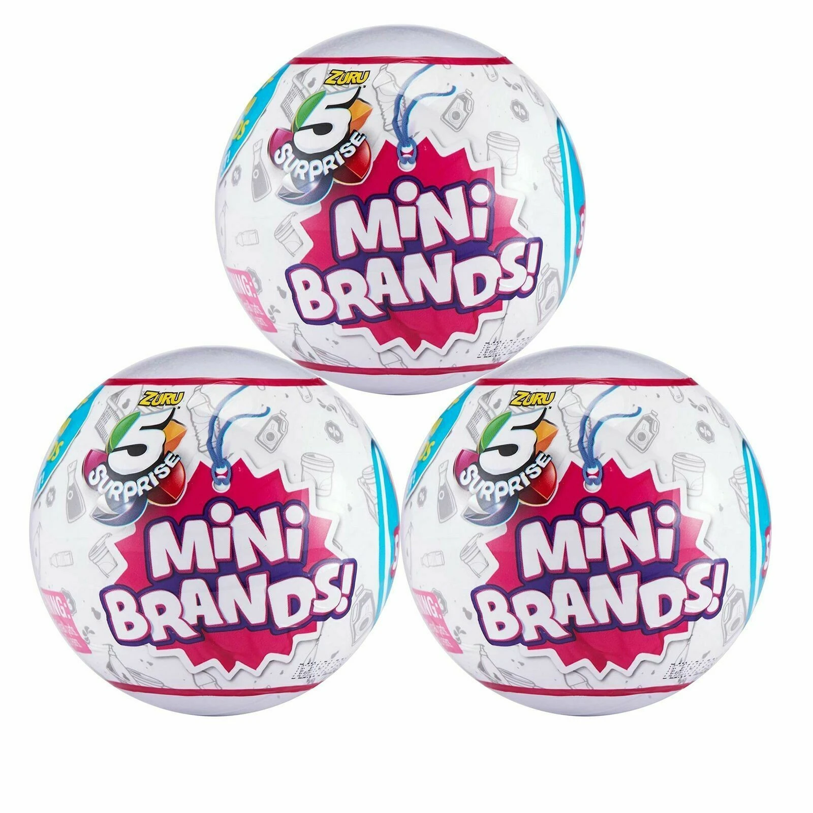 Buy 5-surprise Mini Brands Collectible Capsule Ball By Zuru from LAWEST ...