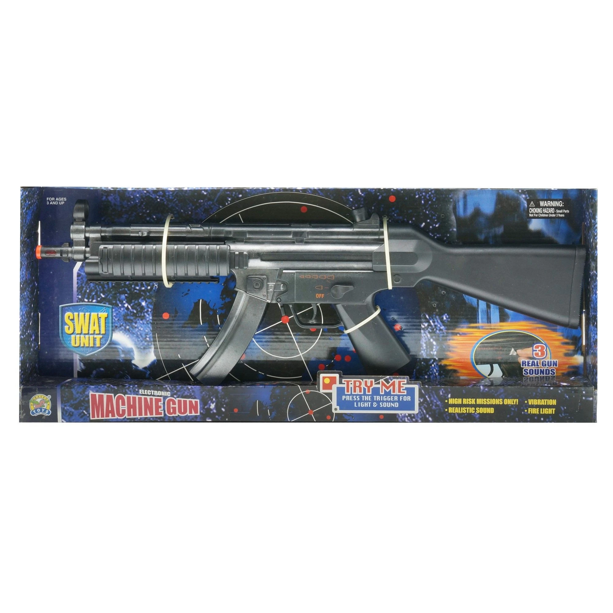 Buy Swat Unit Mp5 Fox Gun With Light , Sound , Vibration from Gealex ...