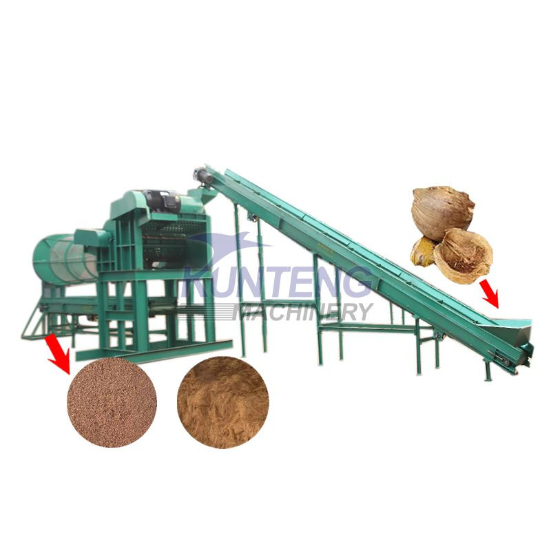 Buy Coconut Shell Fiber Oil Palm Fiber Extraction Machine, Sisal Fiber ...