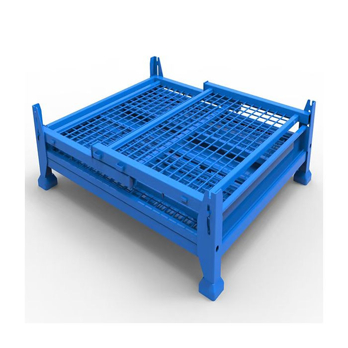 Buy Torino Heavy Duty Stackable Pallet Container Box Metal Steel ...