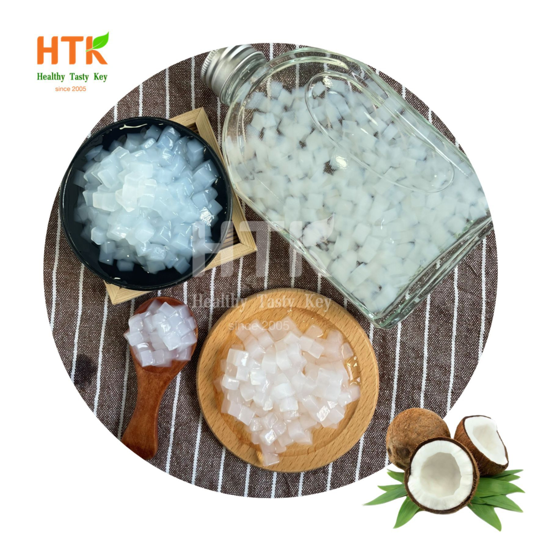 Buy Nata De Coco In Syrup Coconut Jelly For Beverages Made By Htk Food ...