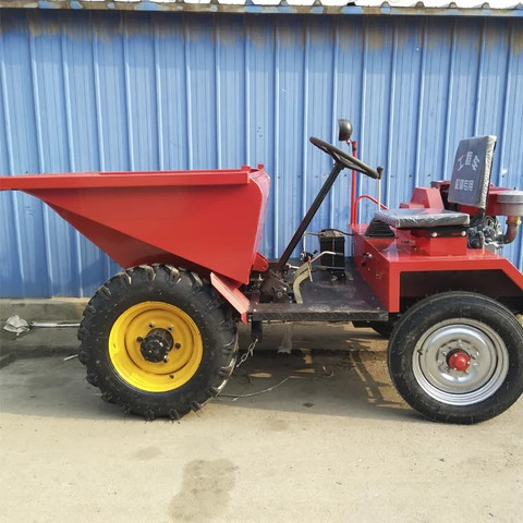 Buy 2ton 4 Wheels Electric Mini Dumper Diesel Dumper Front Load Tipper ...