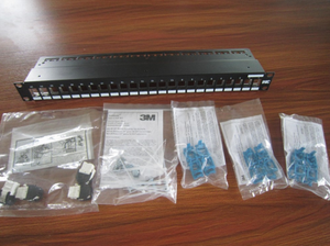 Buy 3m Cat6 24 Port Patch Panel , 3m Vol-ppcb-f24k 24 Port Patch Panel ...