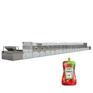 Buy 80kw Water Cooled Industrial Belt Type Condiments Microwave ...