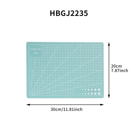 Buy A4 Pvc Cutting Mat Double Side Non Slip Utility Knife Cutting Pad ...