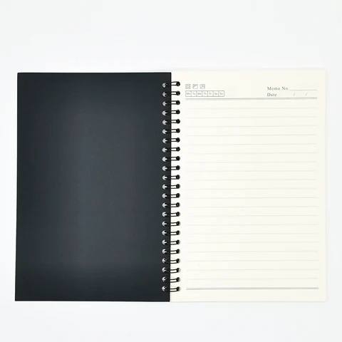 Buy A5 Size Spiral Notebook Simple Cover Design Custom Notebook For ...