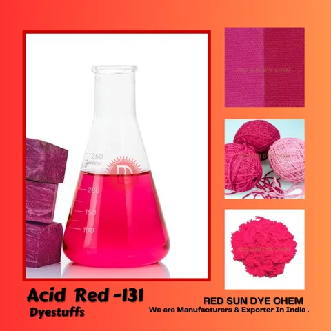 Buy Acid Red 131 Red Sun Dye Chem Manufacturers And Exporter Dyestuffs ...
