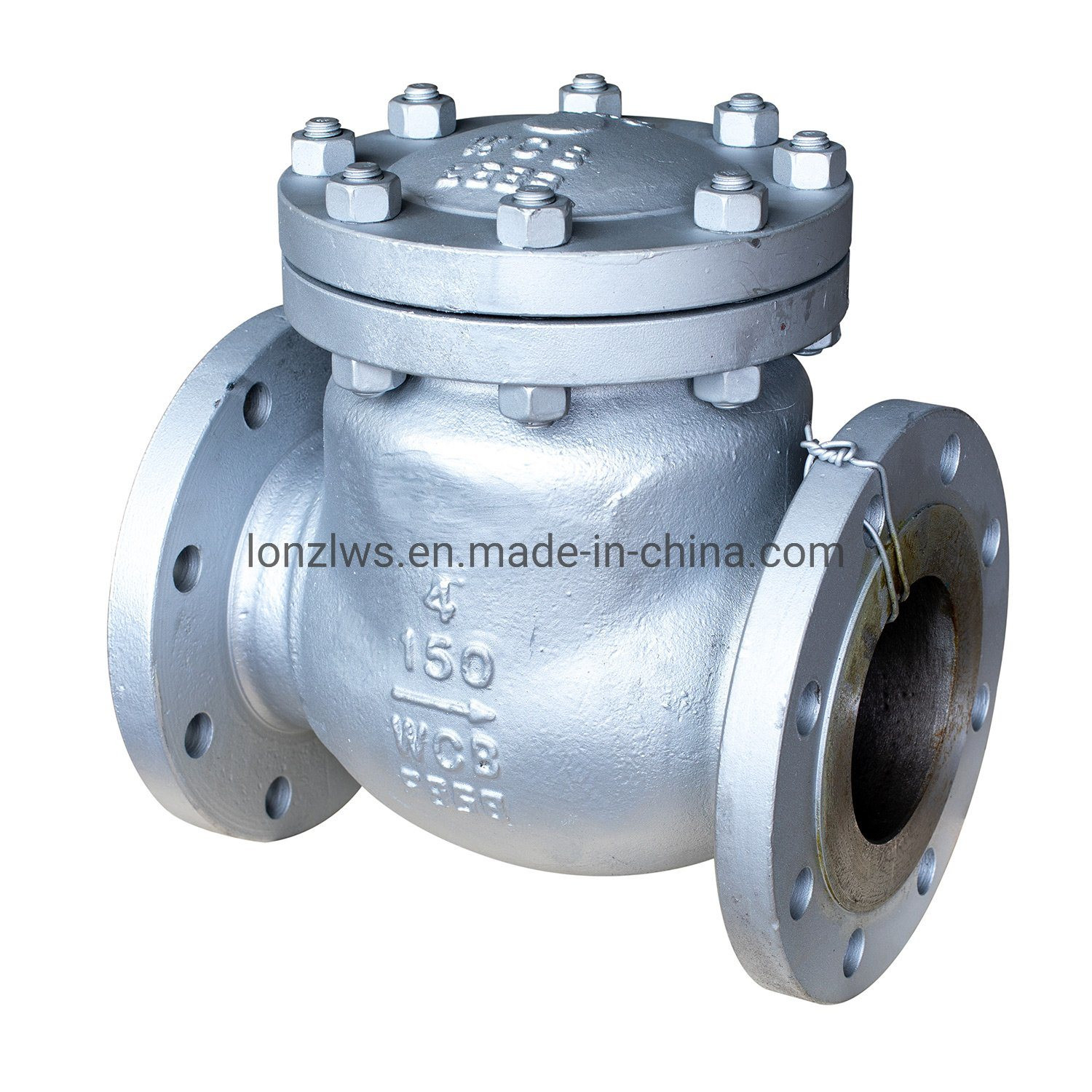 Buy Ansi Standard Cast Steel Wcb Flange End Class150 Swing Check Valve ...