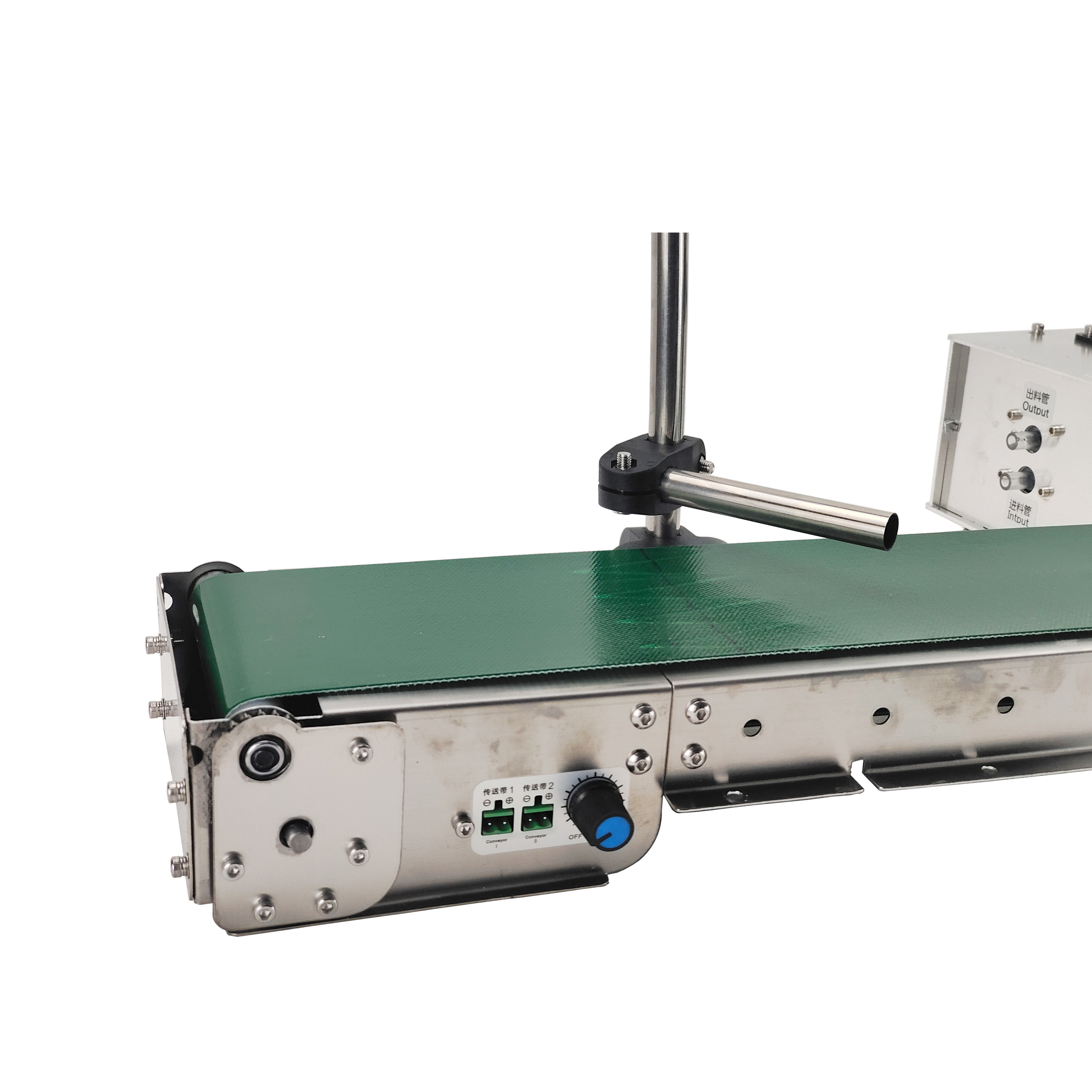 Buy Automatic Conveyor Belt Single Head Liquid Filling Can Sense High ...