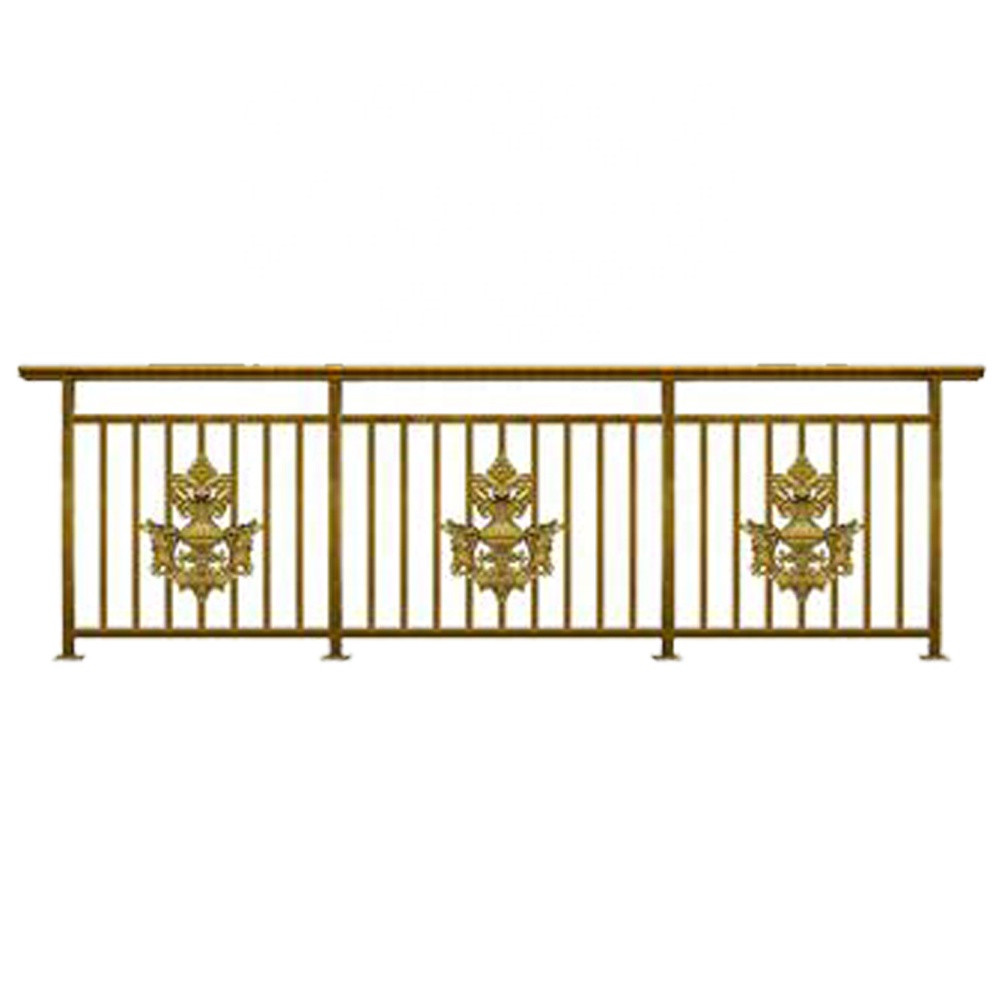 Buy Bronze Cast Aluminum Stair Railing And Terrace Baluster Railing ...