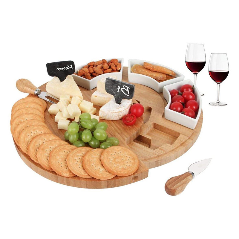 Buy Cheese Cutting Board Set - Charcuterie Board Set And Cheese Serving ...