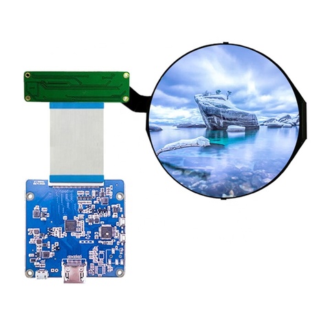 Buy Circle Display 5 Inch 1080*1080 Round Lcd Mipi Dsi Interface To Hd ...