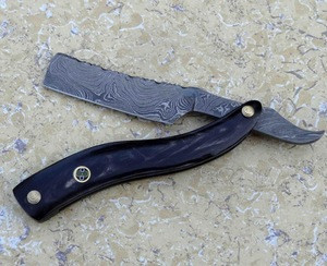 Buy Classic Barber Straight Razor Cut Throat Salon Shaving Razor from ...