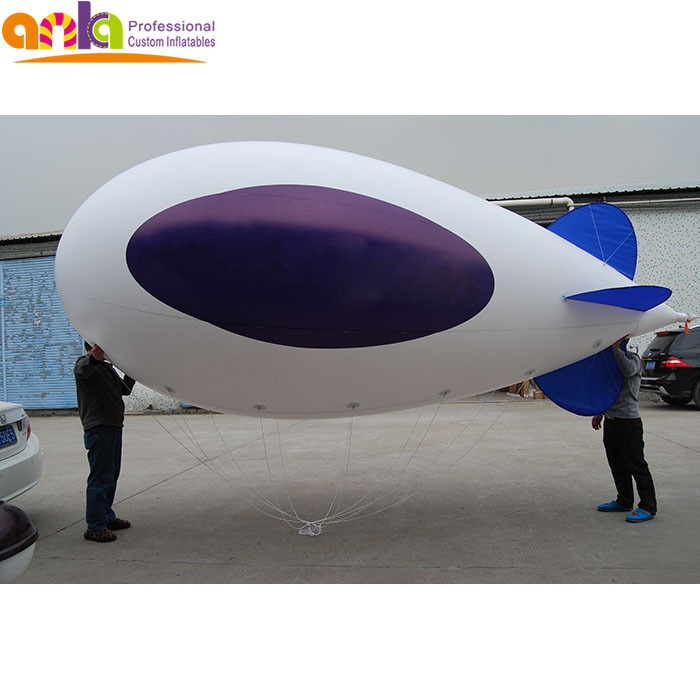 Buy Custom Design Remote Control Helium Blimp Blank Inflatable Blimp ...