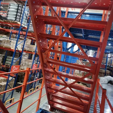 Buy Custom Industrial Racking For Warehouse Storage Multi Tier Steel ...