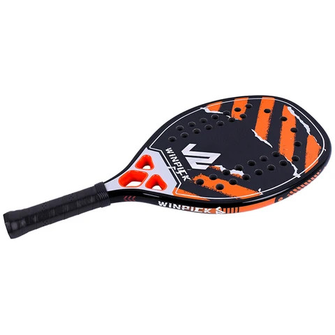 Buy Customization 18k Carbon Fiber Beach Tennis Racquet Paddle Racket ...