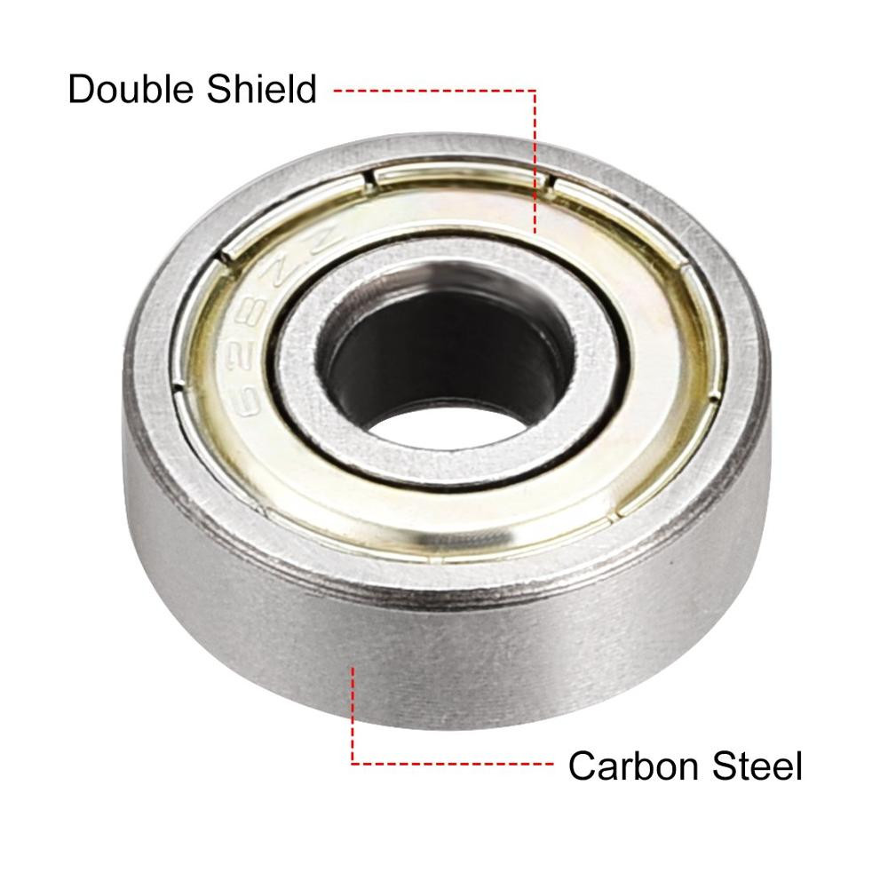 Buy Deep Groove Ball Bearing Double Shield Bearing Steel Bearings (628 ...