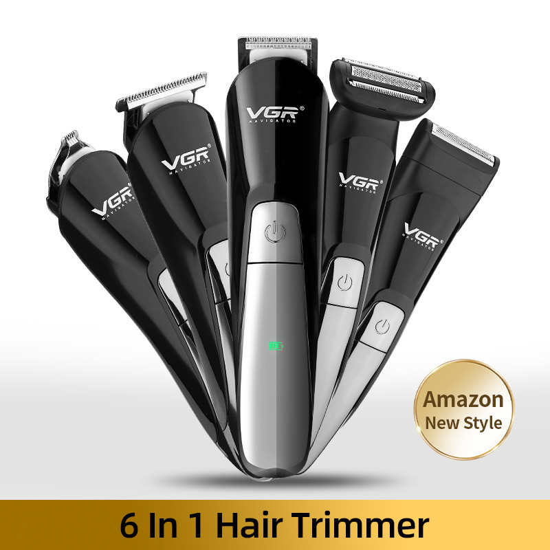 Buy Electric Cordless Hair Cut Trimmer Men Grooming Kit Stainless Steel ...