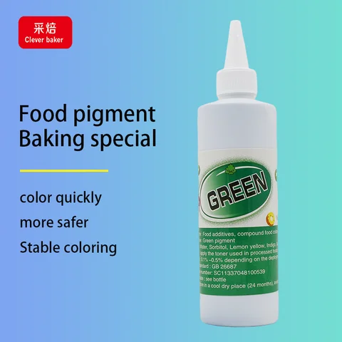 Buy Factory Sale 250g Green Edible Pigment Hot Selling Food Colour ...
