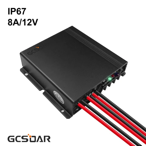 Buy Gcsoar Smr 8a Mppt Solar Charge Controller Waterproof Ip67 Max Pv ...