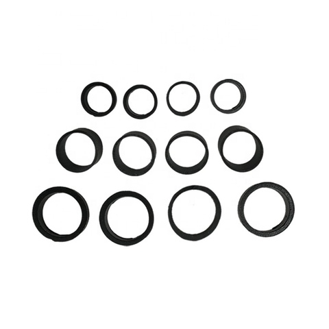 Buy High Stretchable Multi-color Silicone Rubber Circular Bands from ...