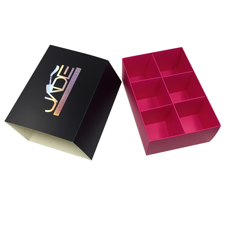 Buy Holographic Logo Paper Drawer Sliding Paper Box, Packaging With ...