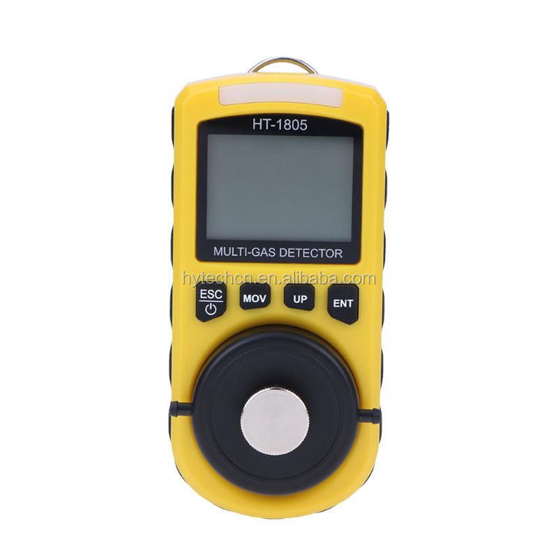 Buy Ht-1805 4 In 1 Gas Analyzer Detector Portable O2 Co H2s Lel Tester ...