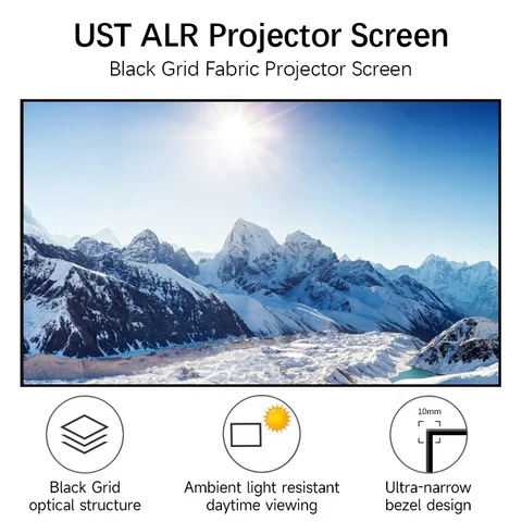 Buy In&vi Cbsp 120" Projector Hard Screen 16:9 Ust Clr Laser Projector ...