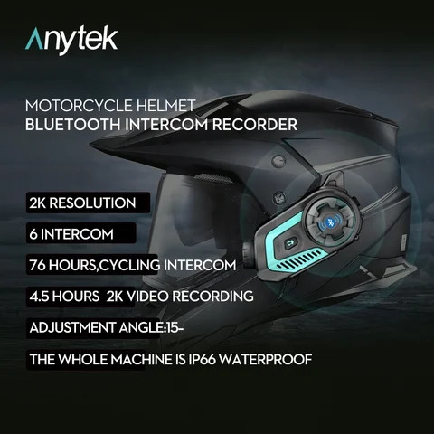 Buy Ip65 Waterproof 1000 Meters Intercom 2k Motorcycle Bluetooth ...