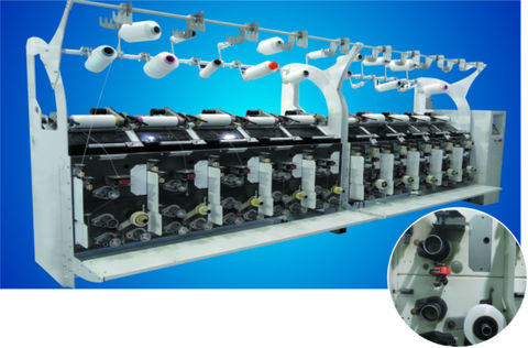 Buy Kc215b Electronic Air Yarn Winding Machine Spandex Yarn Air ...