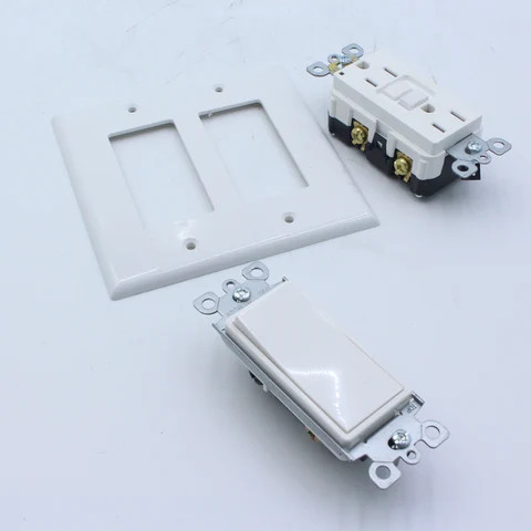 Buy Lms123 Quiet 3-way Paddle Switch Socket Ul Certified 15a Power Gfci ...