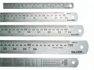 Buy Machine Rulers Alphabet Ruler Stainless Steel Ruler from HANDER ...