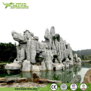 Buy Manmade Grc Garden Ornaments Artificial Rockwork from Sichuan Lituo ...