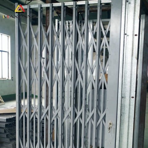 Buy Maxpand Metal Expandable Scissor Security Collapsible Sliding Gate ...