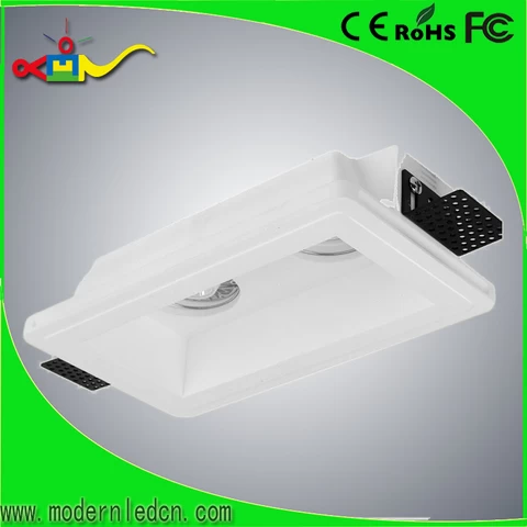 Buy Modern High Quality 15w Gypsum Square Recessed Ceiling Plaster ...