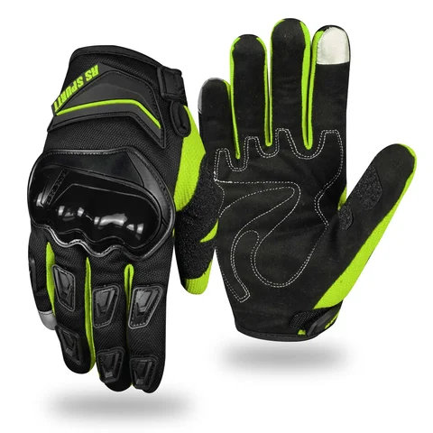 Buy Motorcycle Glove Moto Touch Screen Full Finger Motorbike Gloves ...