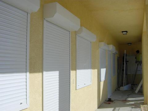 Buy Motorized Aluminum Shutters Hurricane And Fire Rated Roller Shutter ...