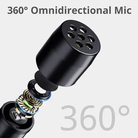 Buy New Lavalier Bluetooth Micro Small Microphone Portable Audio Video ...