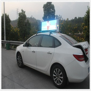 Buy Newest Outdoor Taxi Roof Video Led Display/full Color Car Top Sign ...