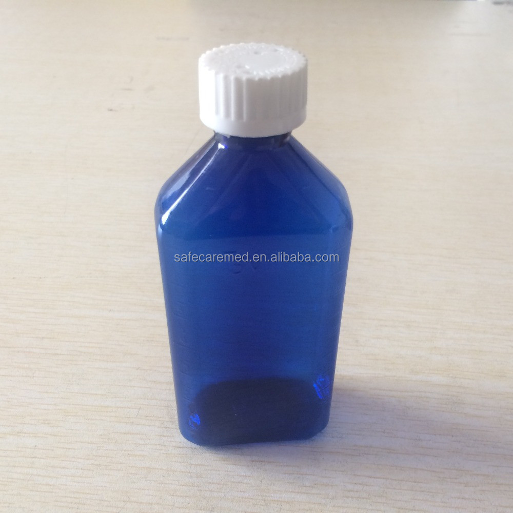 Buy Oval Pharmacy Liquid Medicine Bottles With Child Resistant Caps ...