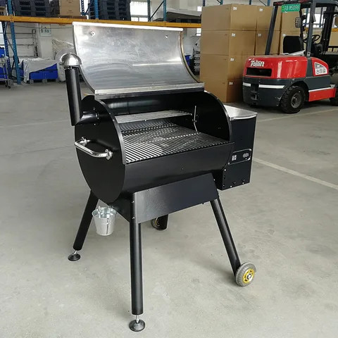 Buy Premium Multifunction Barrel Electric Wood Pellet Smoker Trolley ...