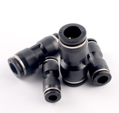 Buy Pu4 6 8 10 12 14 16 Pu Tube Fittings Pu Connector Pneumatic Quick ...