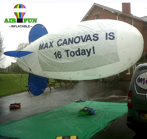 Buy Remote Control Inflatable Helium Blimp Helium Balloon , Rc Zeppelin ...