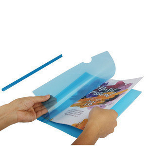 Buy School Decoration A4/a5/b4/b5 Clear Recycled Plastic Flat File Clip ...