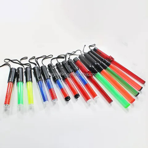 Buy Security Led Traffic Baton Torch Light Led Traffic Wand With 2aa ...