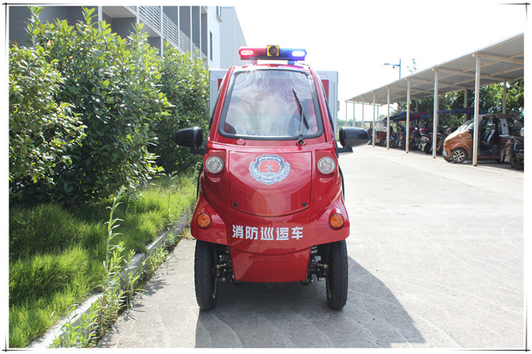 Buy Small Electric Tricycle Fire Truck With Generator And Water Pump ...