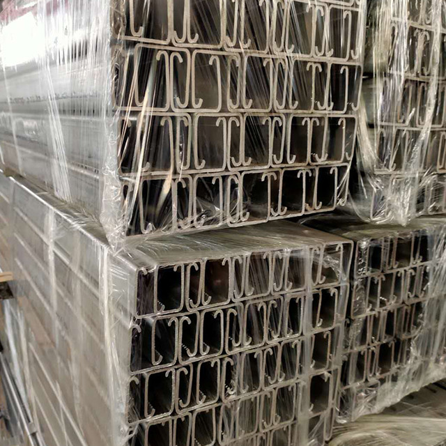 Buy Steel Slotted Strut C Channel /back To Back Black C Channel Price ...