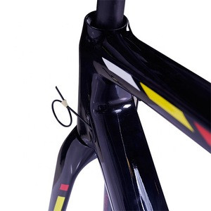 Buy Super Light Carbon Fiber Road Bike Frameset 700c Di2 Carbon Fiber ...