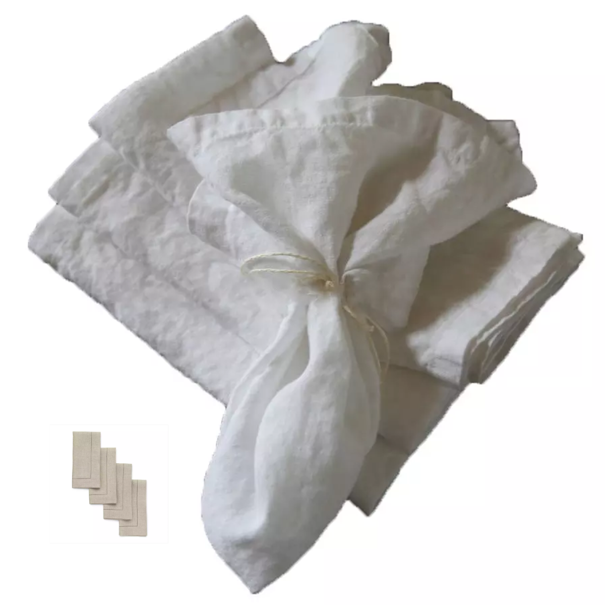 Buy Table Napkin Linen Crepe Fabric Napkins Wedding Decoration from ...