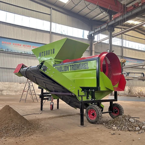 Buy Topsoil Sieve Compost Sand Gravel Separator Soil Drum Screener ...